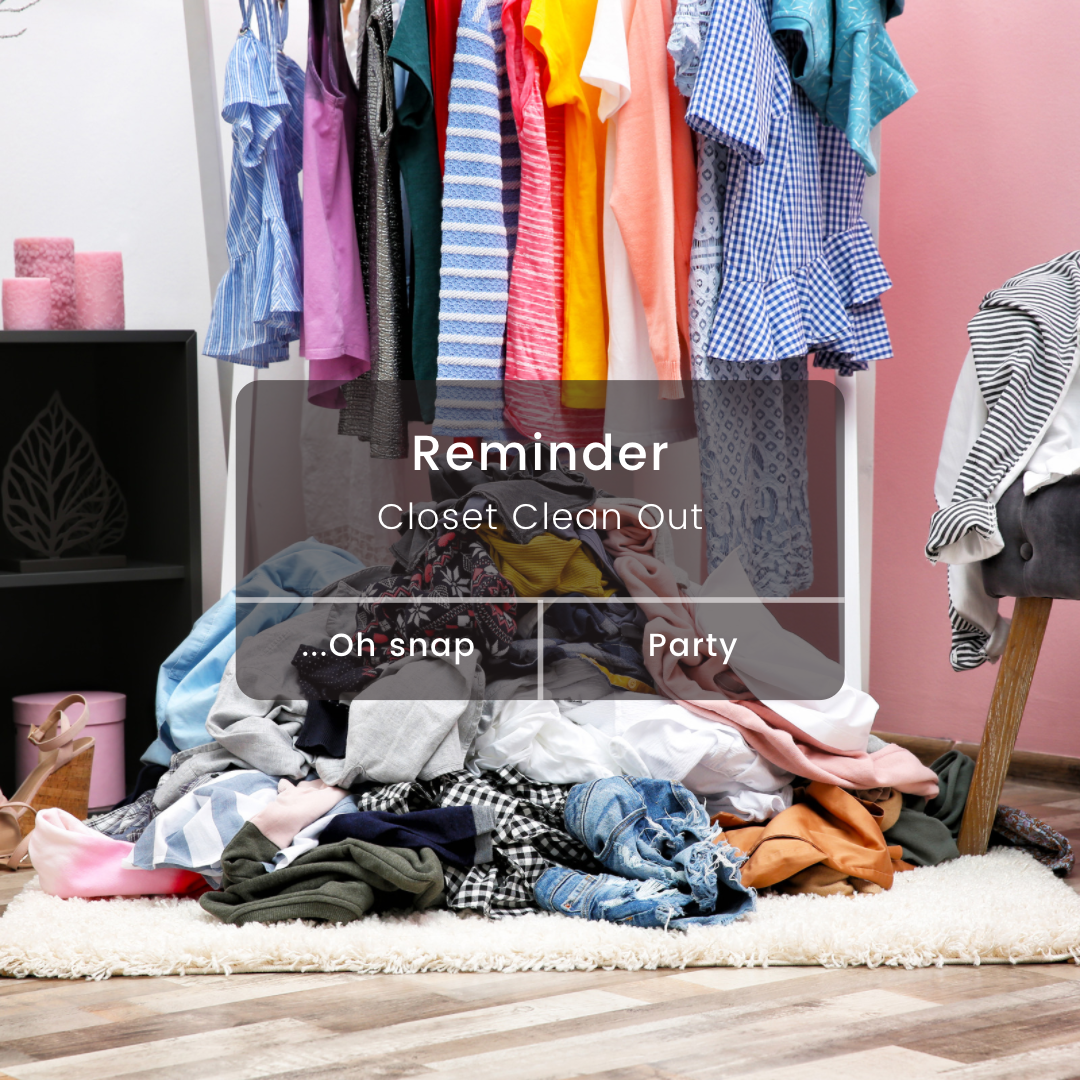 Closet Clean Out – Cage-free Boutique